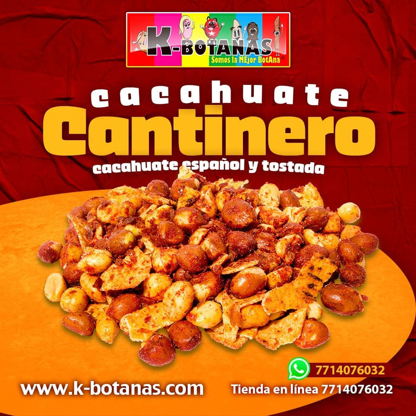 Cacahuate Cantinero Con Chile De Arbol - ¡La botana perfecta para ...
