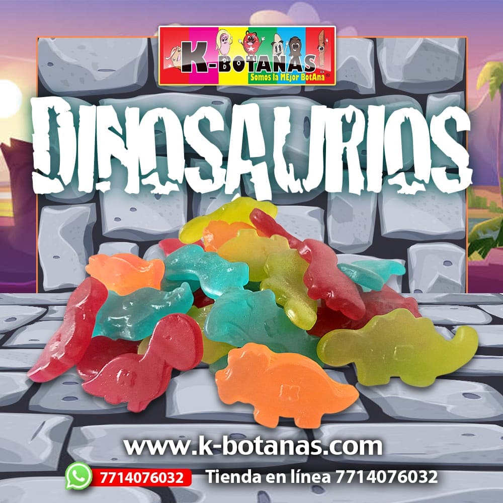 Gomita De Dinosaurio Disfruta De Un Snack Divertido Y Delicioso En K