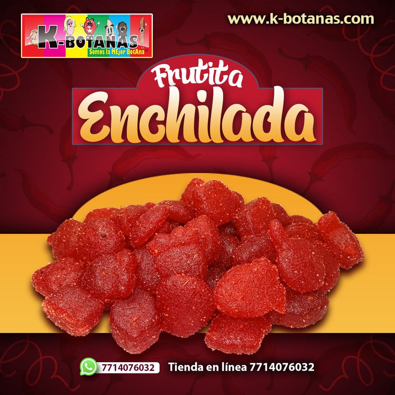 Gomita Frutita Enchilada - Dulce con sabor a frutas y toque picante ...